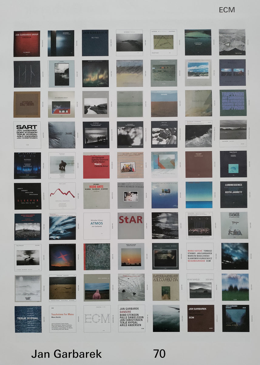 ECM Jan Garbarek -poster – Life Art Oy